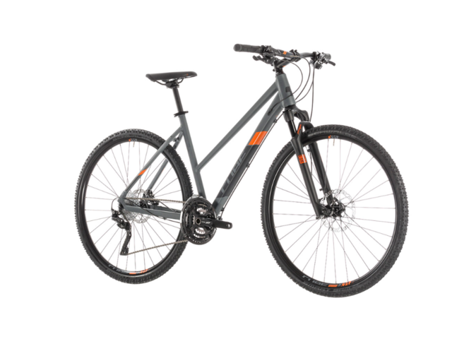 Krosové kolo CUBE CROSS EXC Trapeze 2019 grey´n´orange | BIKE-LIFE.cz