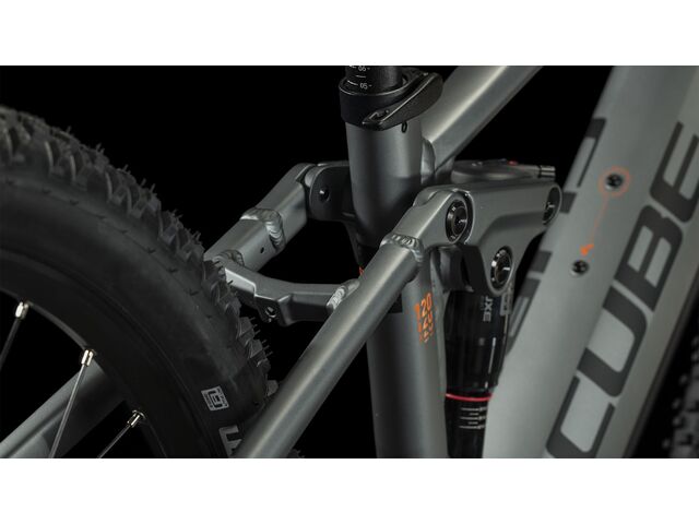 Elektrokolo Cube Stereo Hybrid 120 Pro 750 flashgrey´n´orange 2024 ...